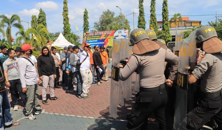 Polres Probolinggo Gelar Simulasi Pengamanan Pilkada 2024